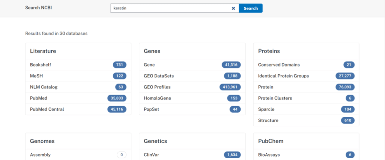 NCBI (National Center for Biotechnology Information) - BioChemiThon