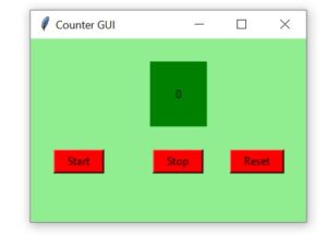 Python - How to create a Counter Gui Application - BioChemiThon