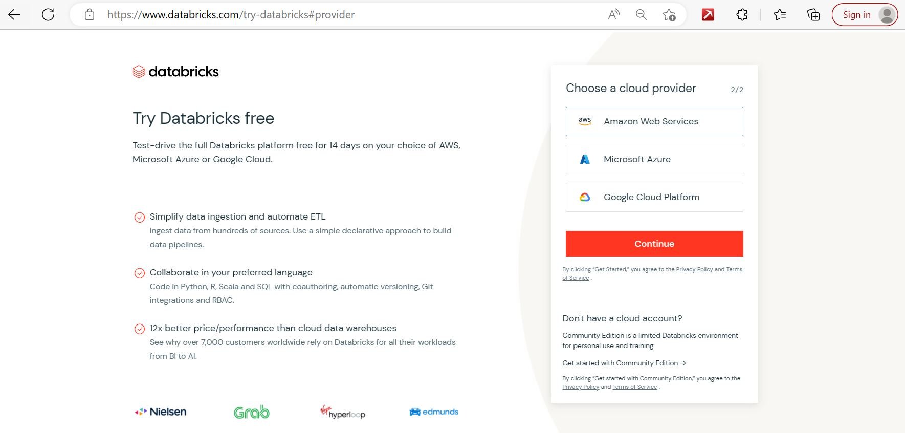 DataBricks | How to Create a Free account on Databricks? - BioChemiThon