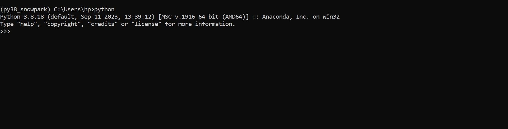 Python | How to Setup Snowpark Environment in Local Machine - BioChemiThon