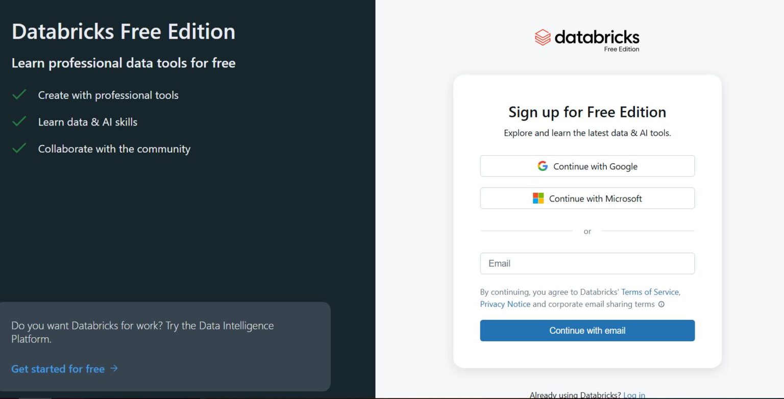 Databricks | How to Create a Free Databricks Account for Learning and ...